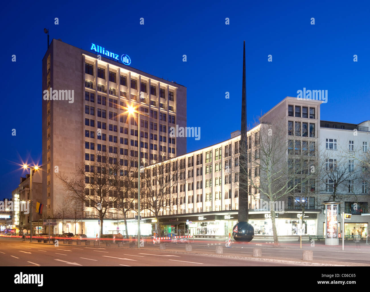 Allianz tower building, Berlin, Germany, Europe Stock Photo - Alamy