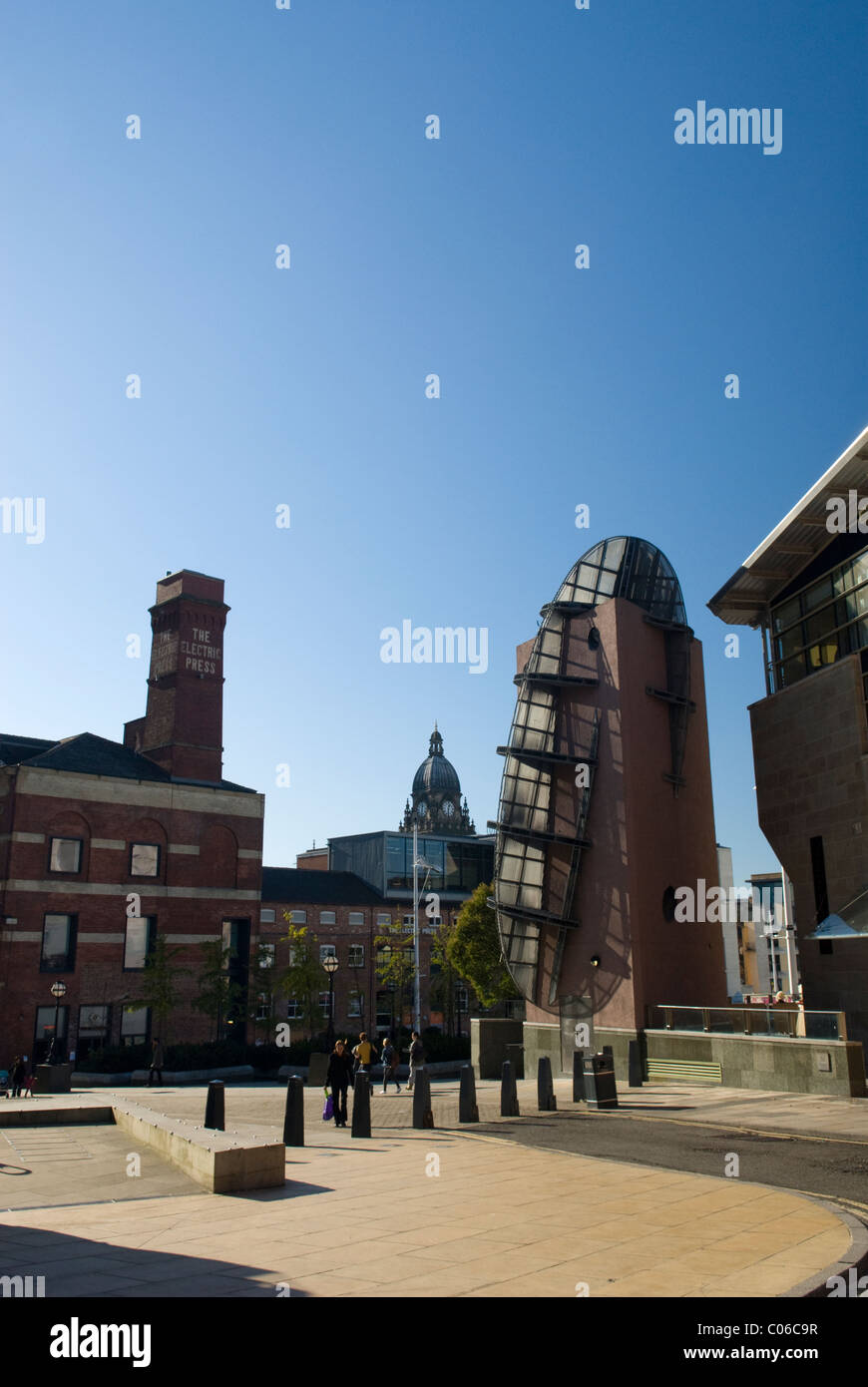 Millennium Square, Leeds, West Yorkshire, England Stock Photo - Alamy