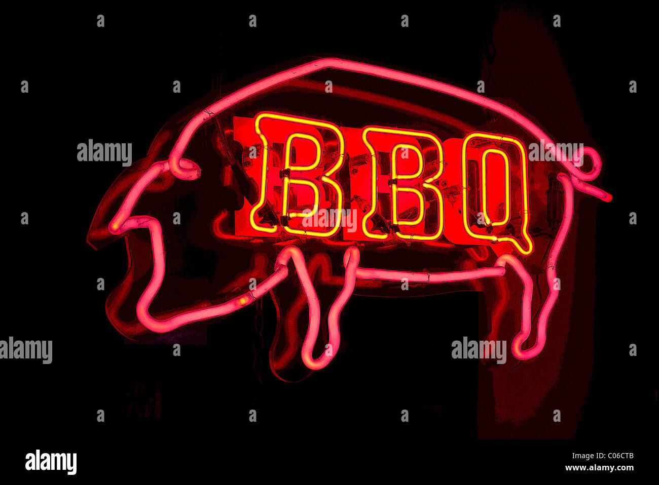 Bbq Restaurant Sign High Resolution Stock Photography and Images - Alamy