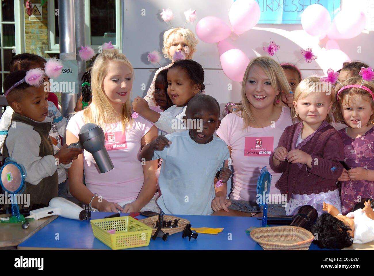 Samantha Marchant and Amanda Marchant Big Brother's Barbie Girls pose ...