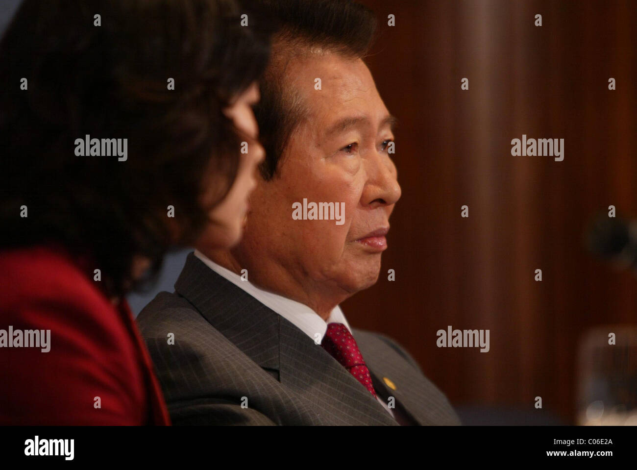 Dr. Kim Dae-Jung former President of the Republic of Korea and Nobel ...
