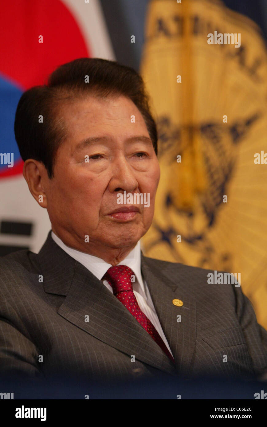 Dr. Kim Dae-Jung former President of the Republic of Korea and Nobel ...