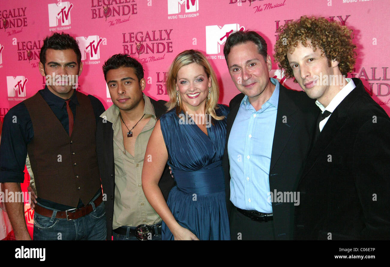 Legally Blonde Cast Members Pink Carpet arrivals for the MTV live ...