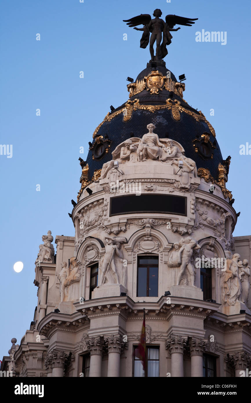 Landmark of Madrid, Spain Stock Photo - Alamy