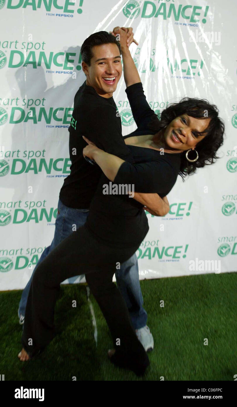 Mario Lopez and Maria Torres PepsiCo launches 'Smart Spot Dance' at the ...