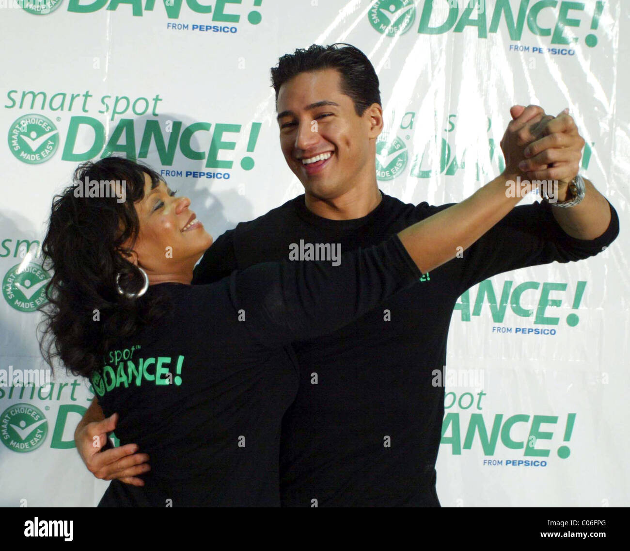 Maria Torres and Mario Lopez PepsiCo launches 'Smart Spot Dance' at the ...