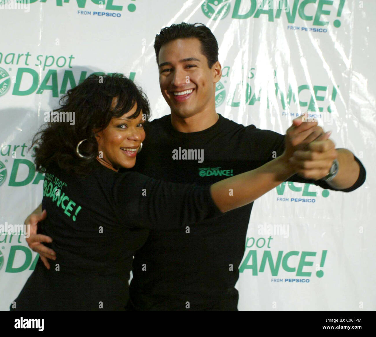 Maria Torres and Mario Lopez PepsiCo launches 'Smart Spot Dance' at the ...
