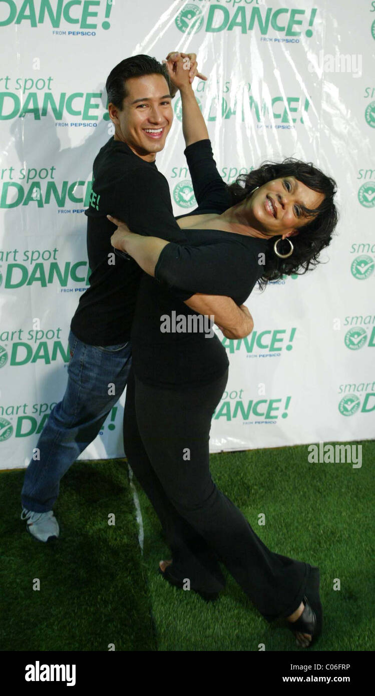 Mario Lopez and Maria Torres PepsiCo launches 'Smart Spot Dance' at the ...