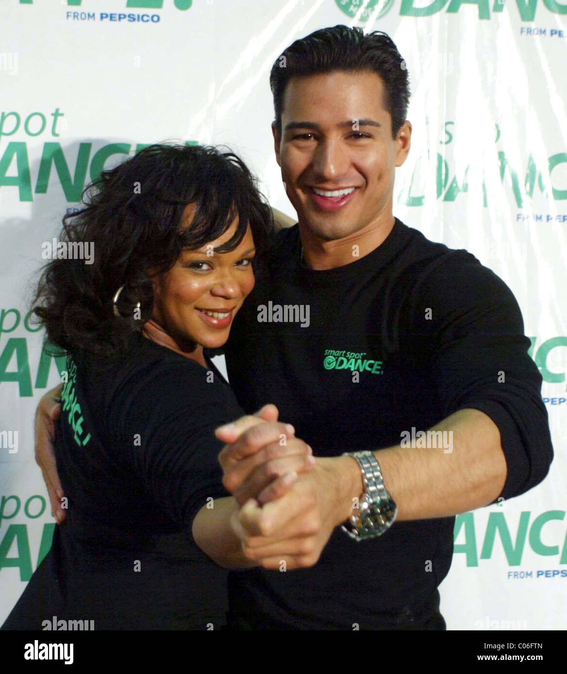Maria Torres and Mario Lopez PepsiCo launches 'Smart Spot Dance' at the ...