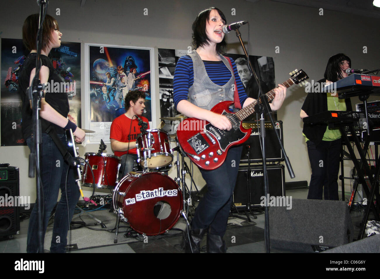 Nikki Vaughan, Ashley Wade, Becky Stefani and Melissa Marx We Start ...