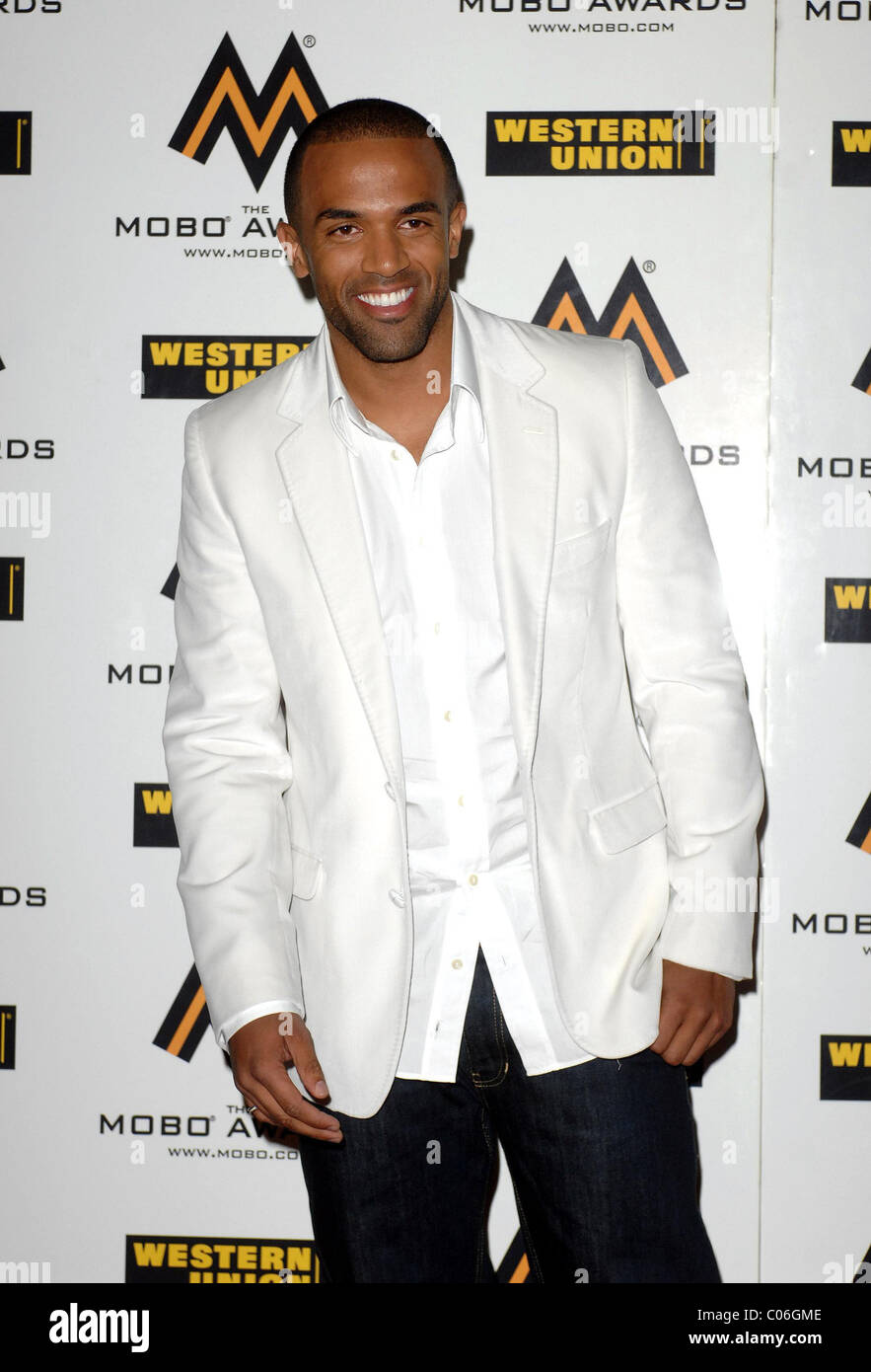 Craig David The MOBO Awards held at the O2 Arena - Arrivals London ...
