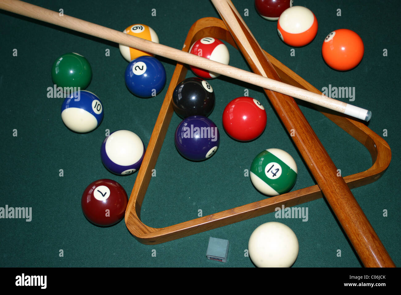 Pool table pictures Stock Photo - Alamy