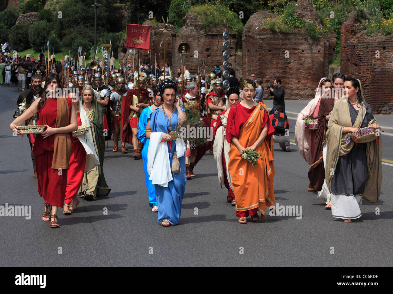 Historical procession, Rome, Italy, Europe Stock Photo - Alamy