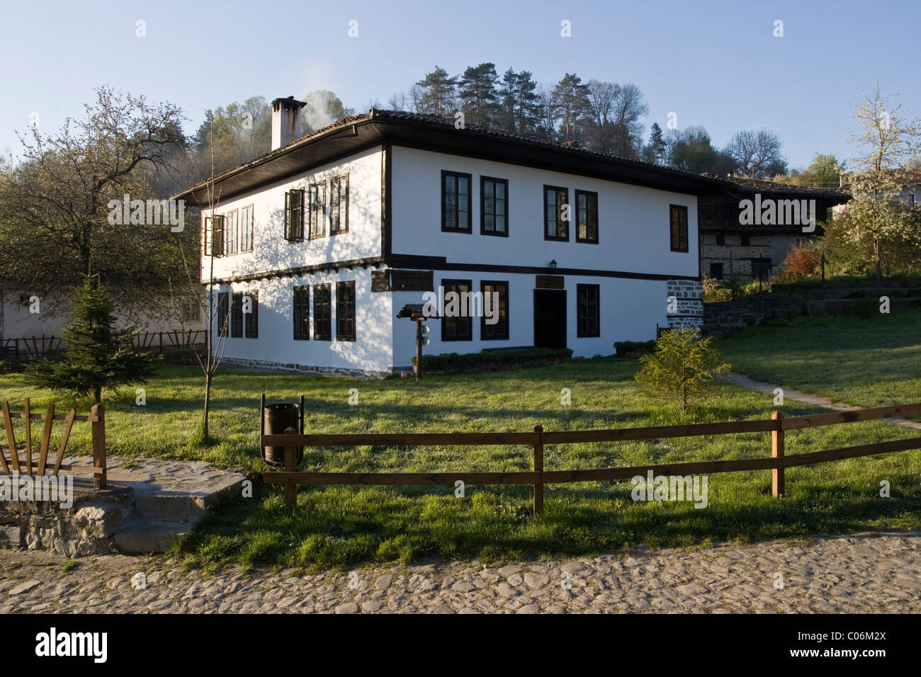 Elena town, traditional bulgarian architecture, Balkans, Bulgaria Stock ...