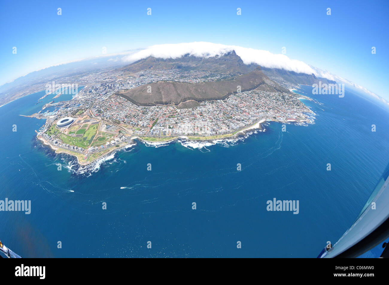 Aerial view cape town stadium hi-res stock photography and images - Alamy