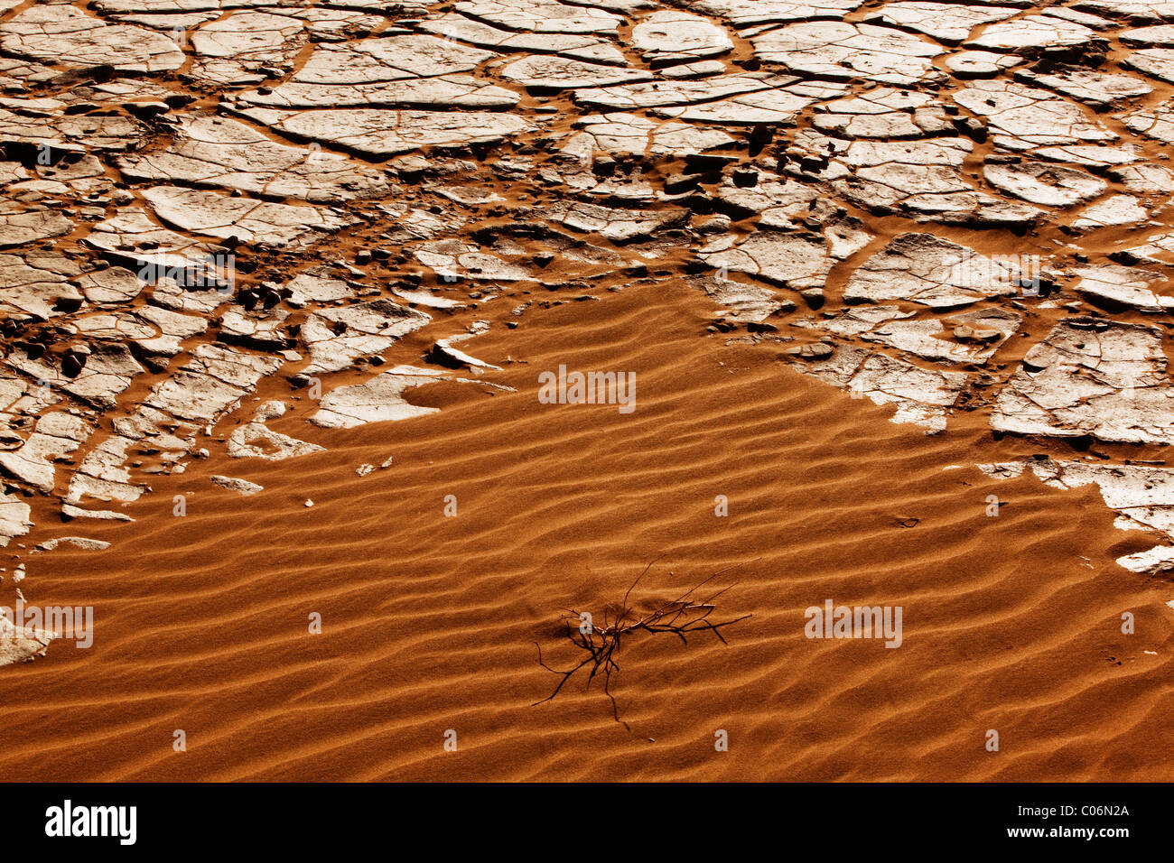 Dried earth, Sossusvlei, Namibia, Africa Stock Photo - Alamy