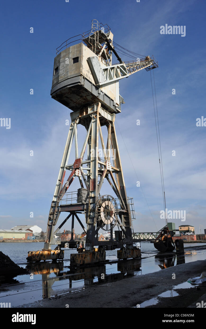 Loading Containers Crawler Crane High Resolution Stock Photography and ...