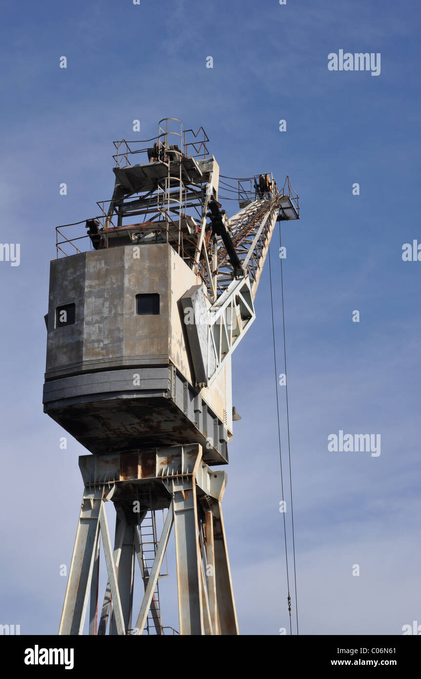 Loading Containers Crawler Crane High Resolution Stock Photography and ...