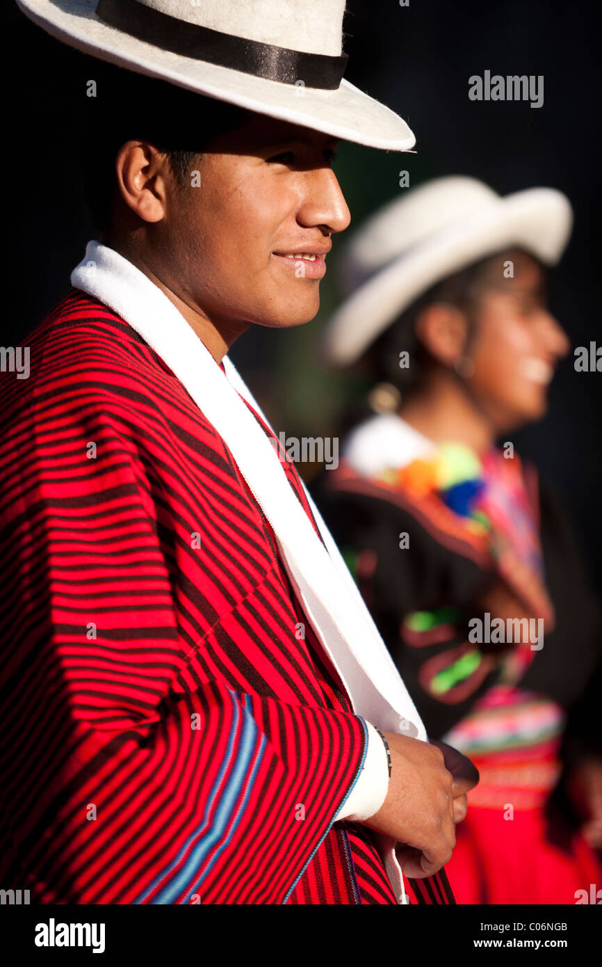 Man In Peruvian Hat High Resolution Stock Photography and Images - Alamy