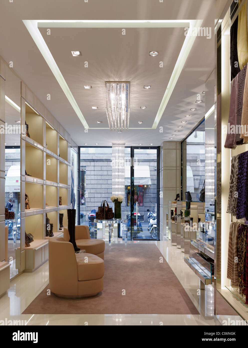 Jimmy Choo retail store in Milano, Italy Stock Photo - Alamy