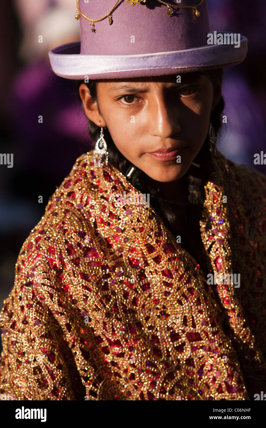 Beautiful peruvian girl hi-res stock photography and images - Alamy