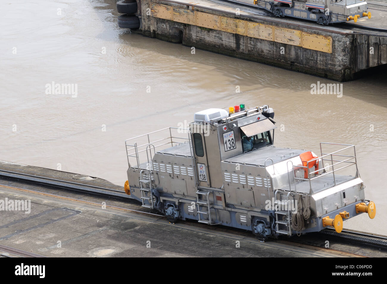 Panama canal mule hi-res stock photography and images - Alamy