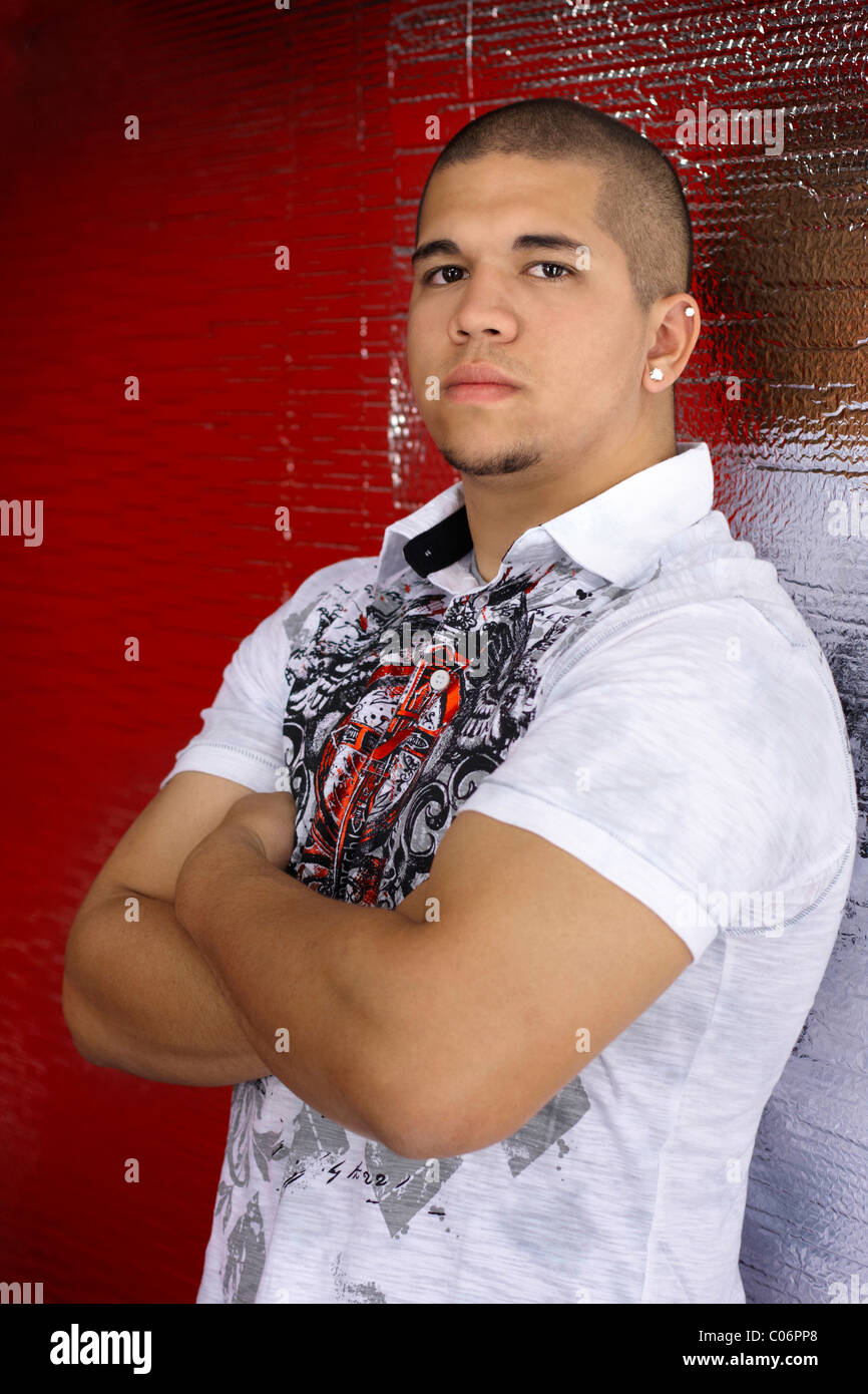 A 17 year old American high school teenager Stock Photo - Alamy