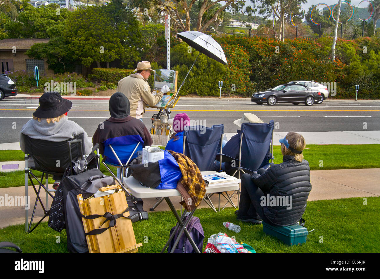 Plein air painting hi-res stock photography and images - Alamy