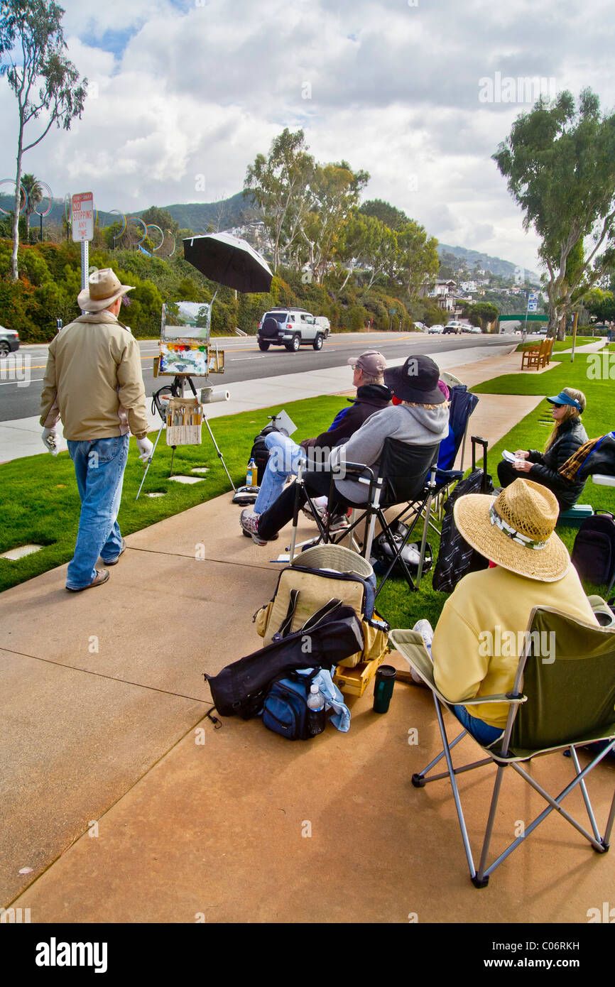 Plein air painting hi-res stock photography and images - Alamy