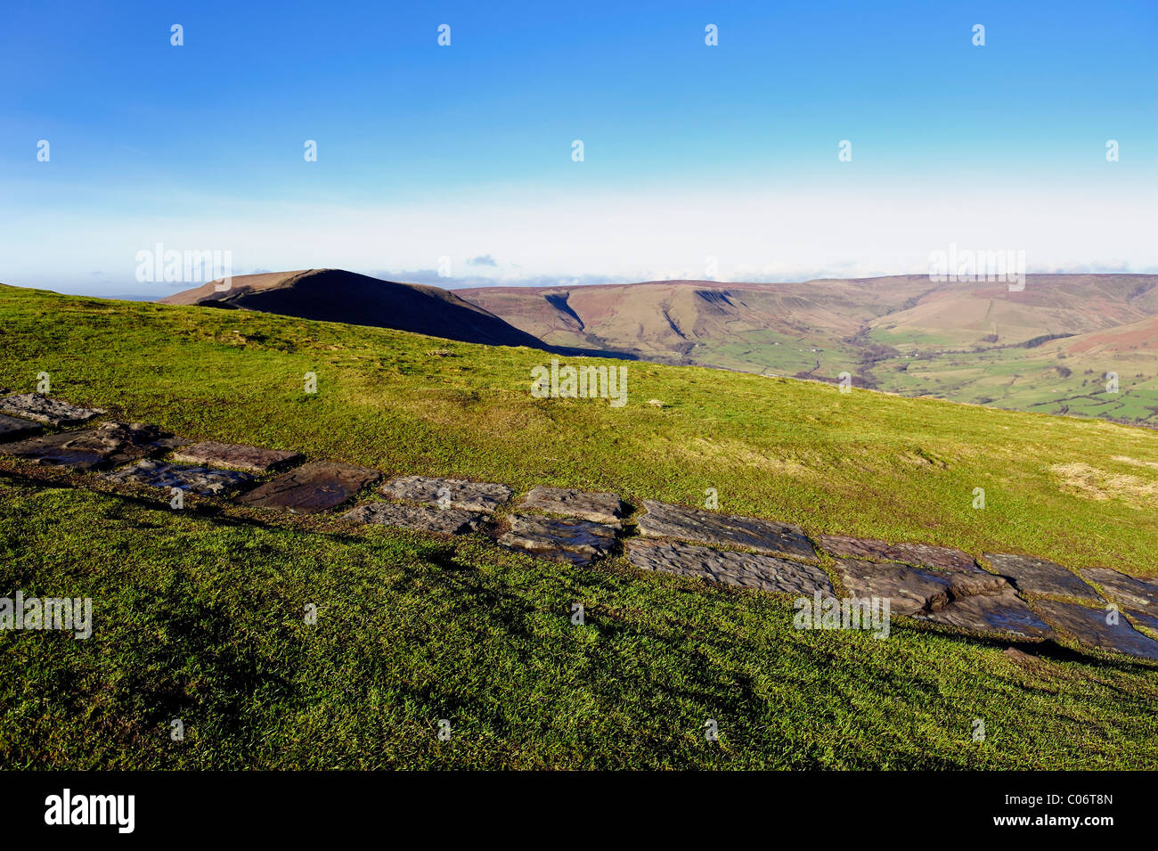 Footpath to mam tor hi-res stock photography and images - Alamy