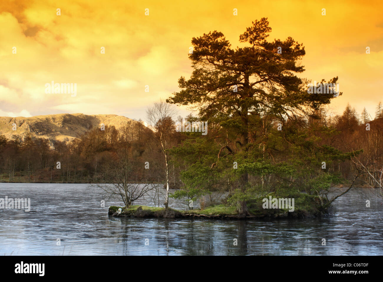 Tarn hows island hi-res stock photography and images - Alamy