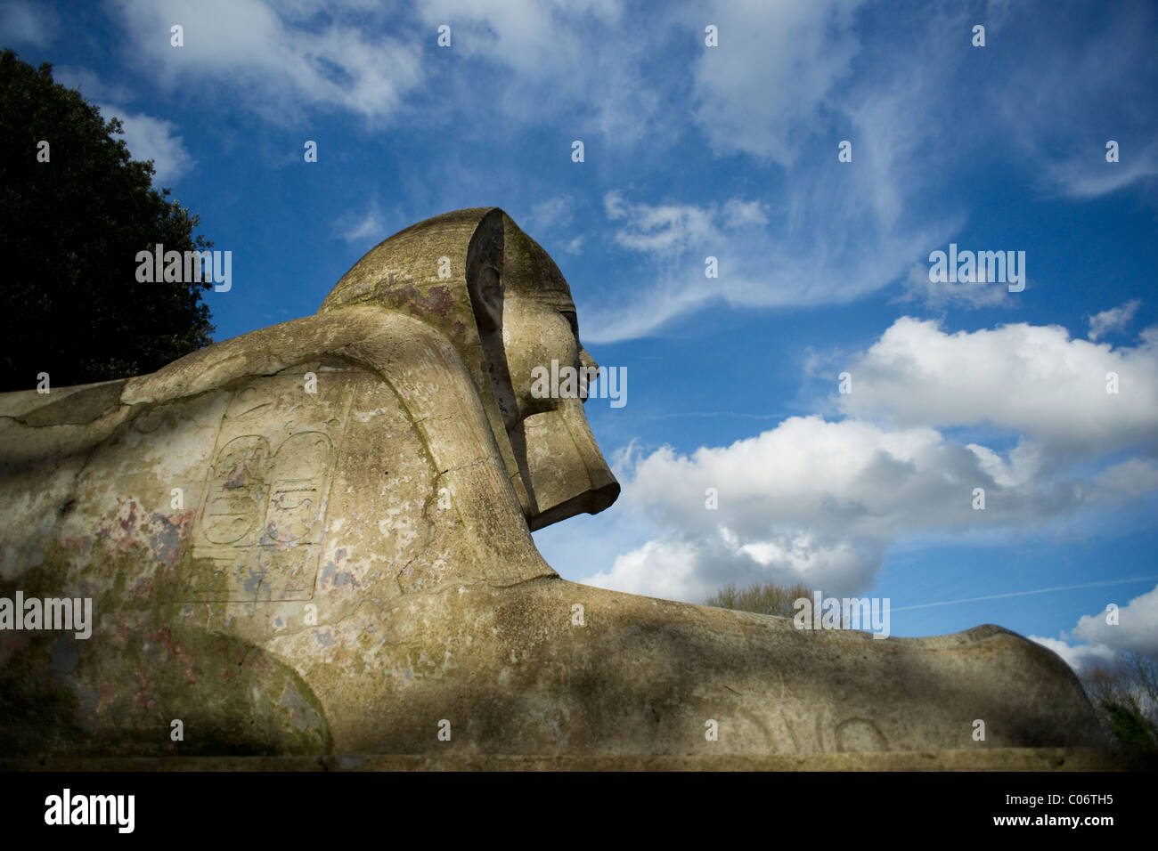 Crystal Palace Sphinx Stock Photo - Alamy