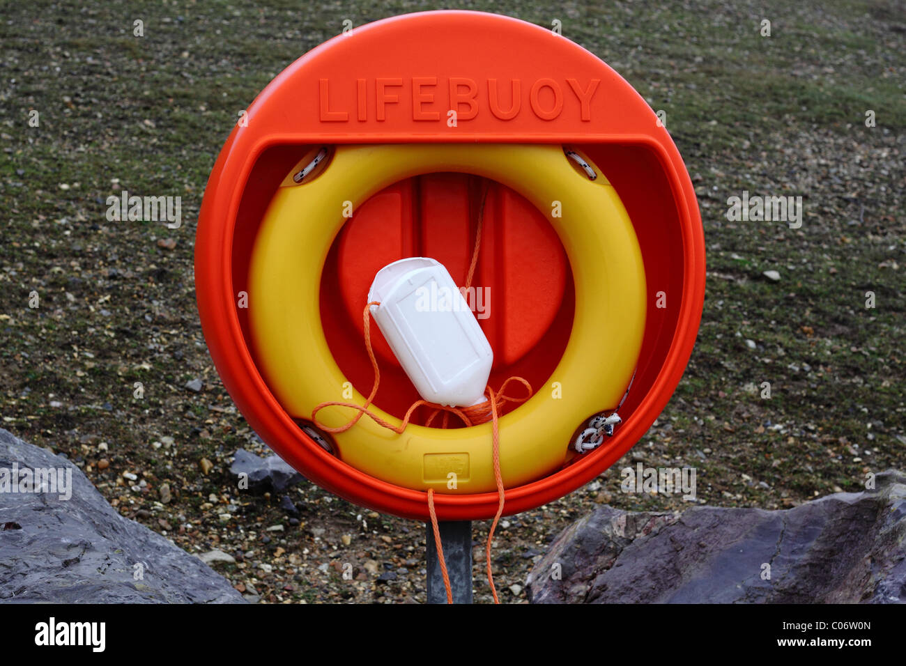 Lifebuoy stand hi-res stock photography and images - Alamy