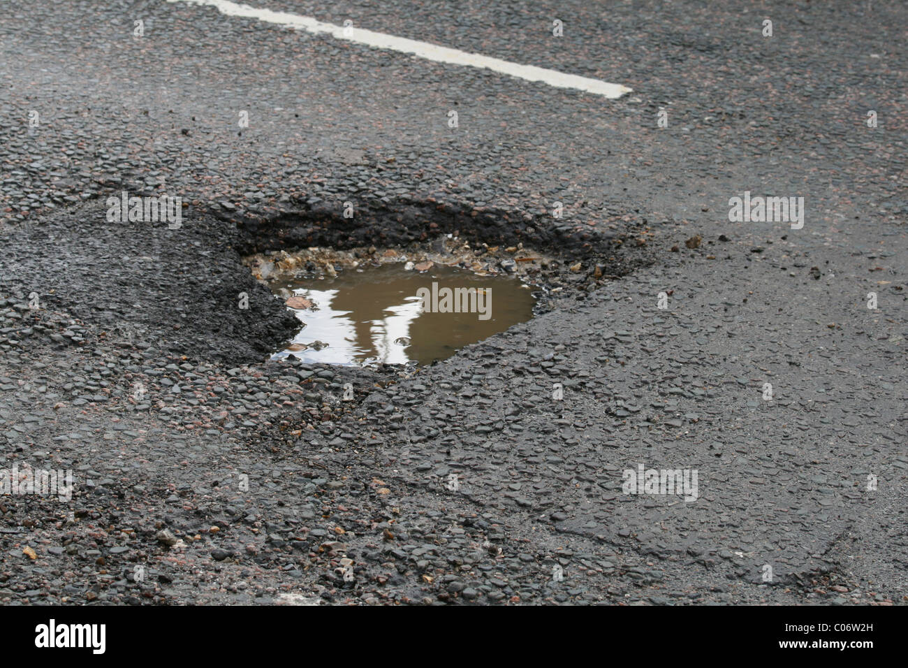 Pothole hi-res stock photography and images - Alamy