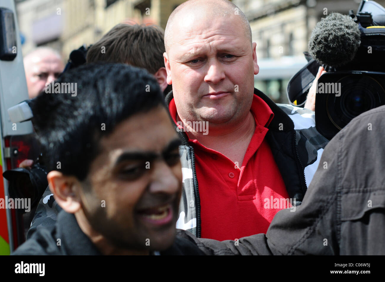 Angry edl supporter hi-res stock photography and images - Alamy
