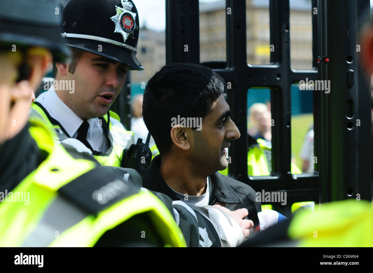 Angry edl supporter hi-res stock photography and images - Alamy