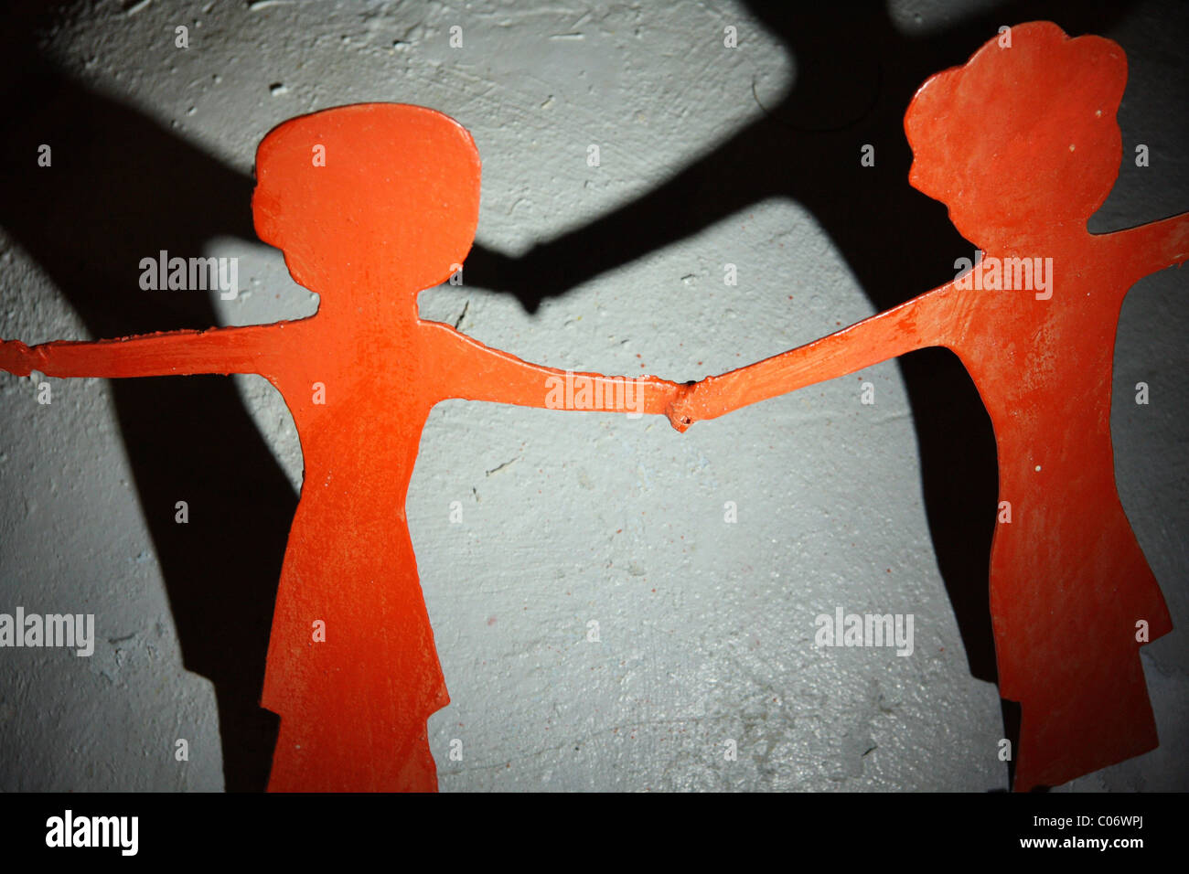 Illustration of solidarity Stock Photo - Alamy
