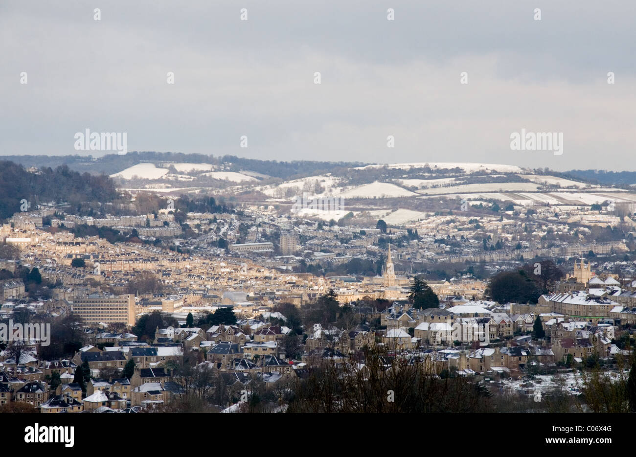 The hills of the city of bath hi-res stock photography and images - Alamy