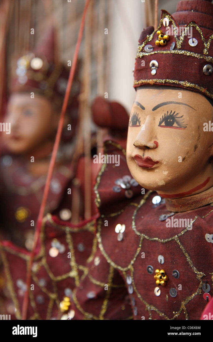 Asian puppet in Thailand Stock Photo - Alamy