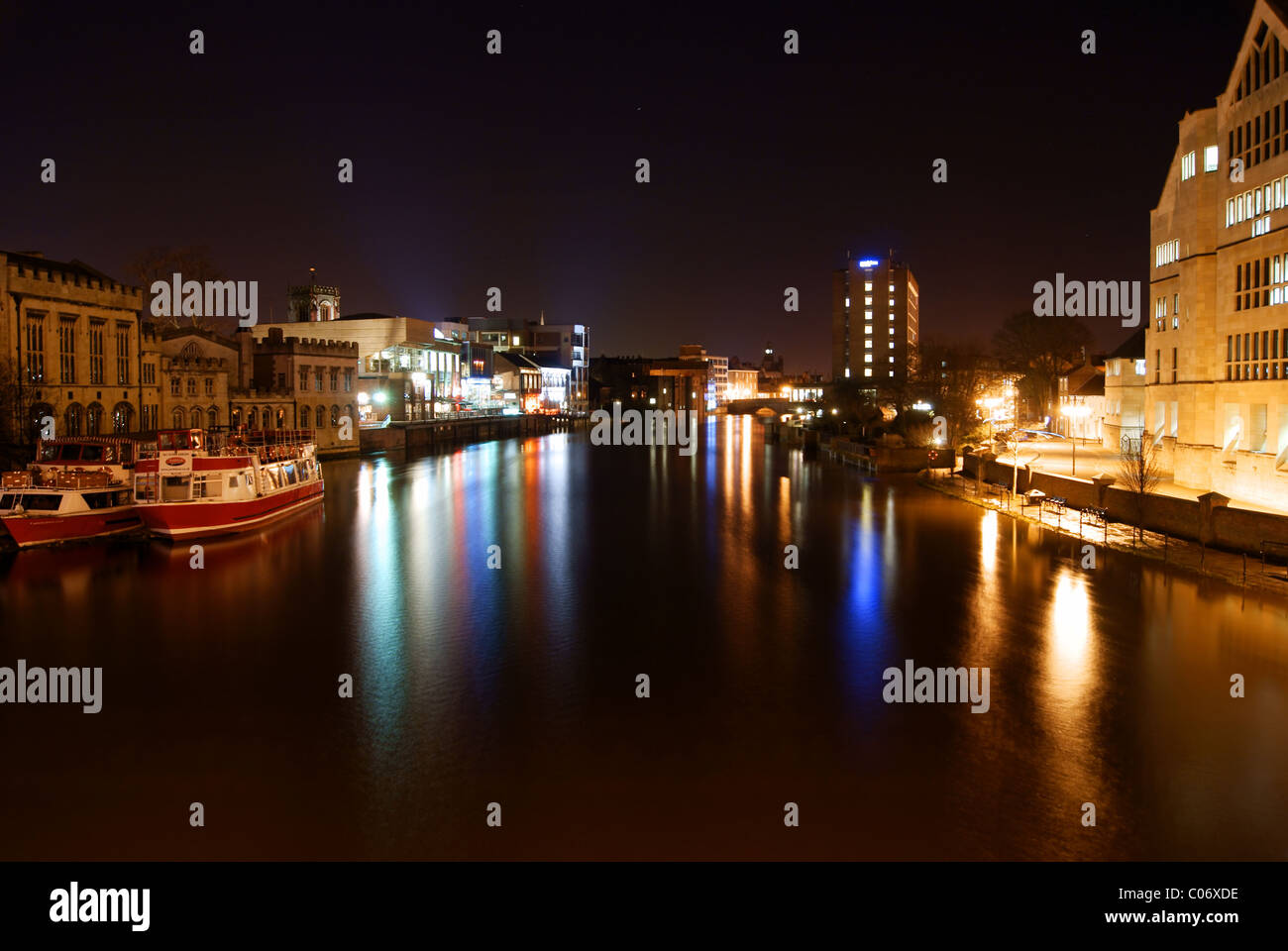 York at night Stock Photo - Alamy