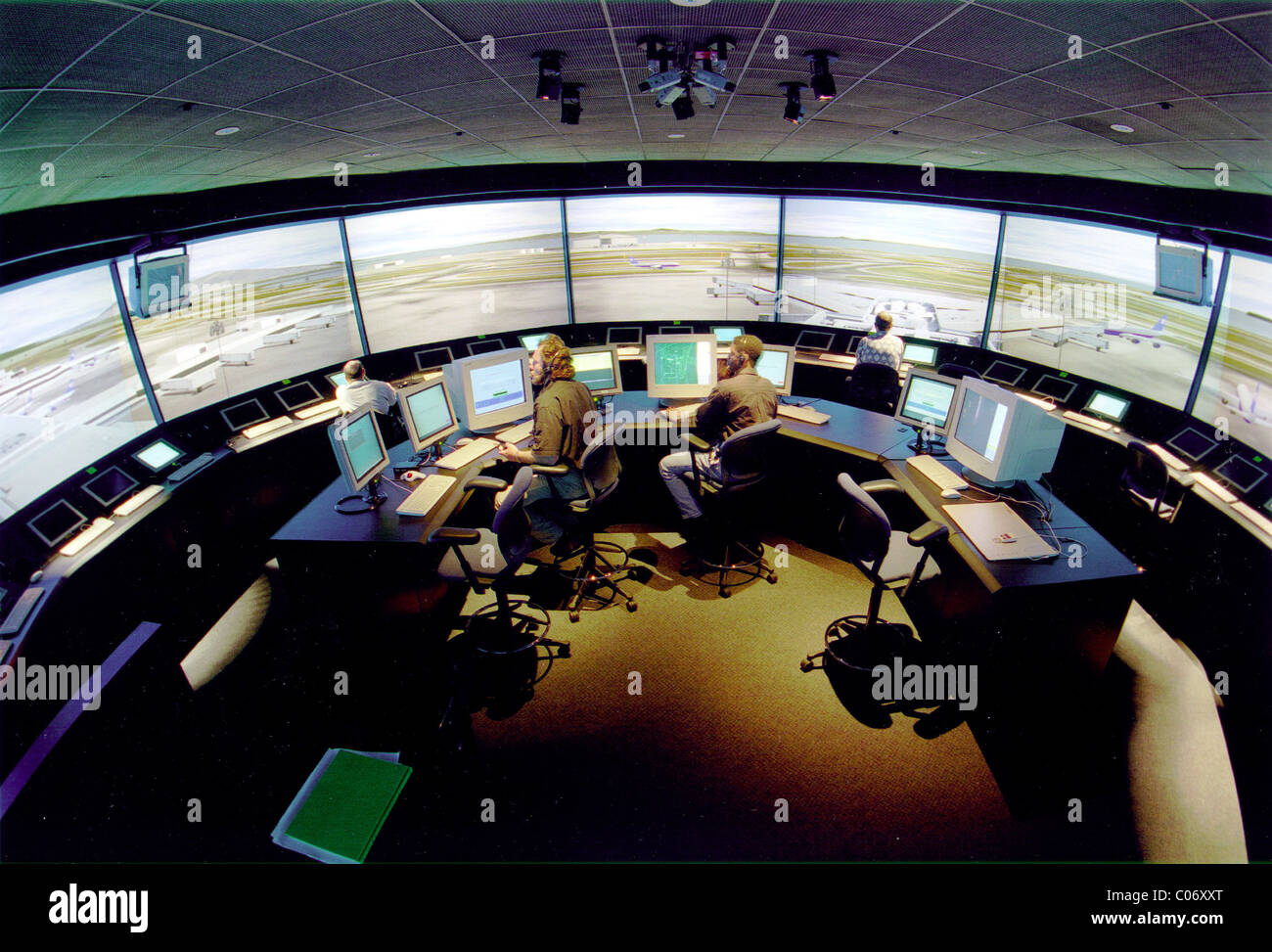Airport control center hi-res stock photography and images - Alamy