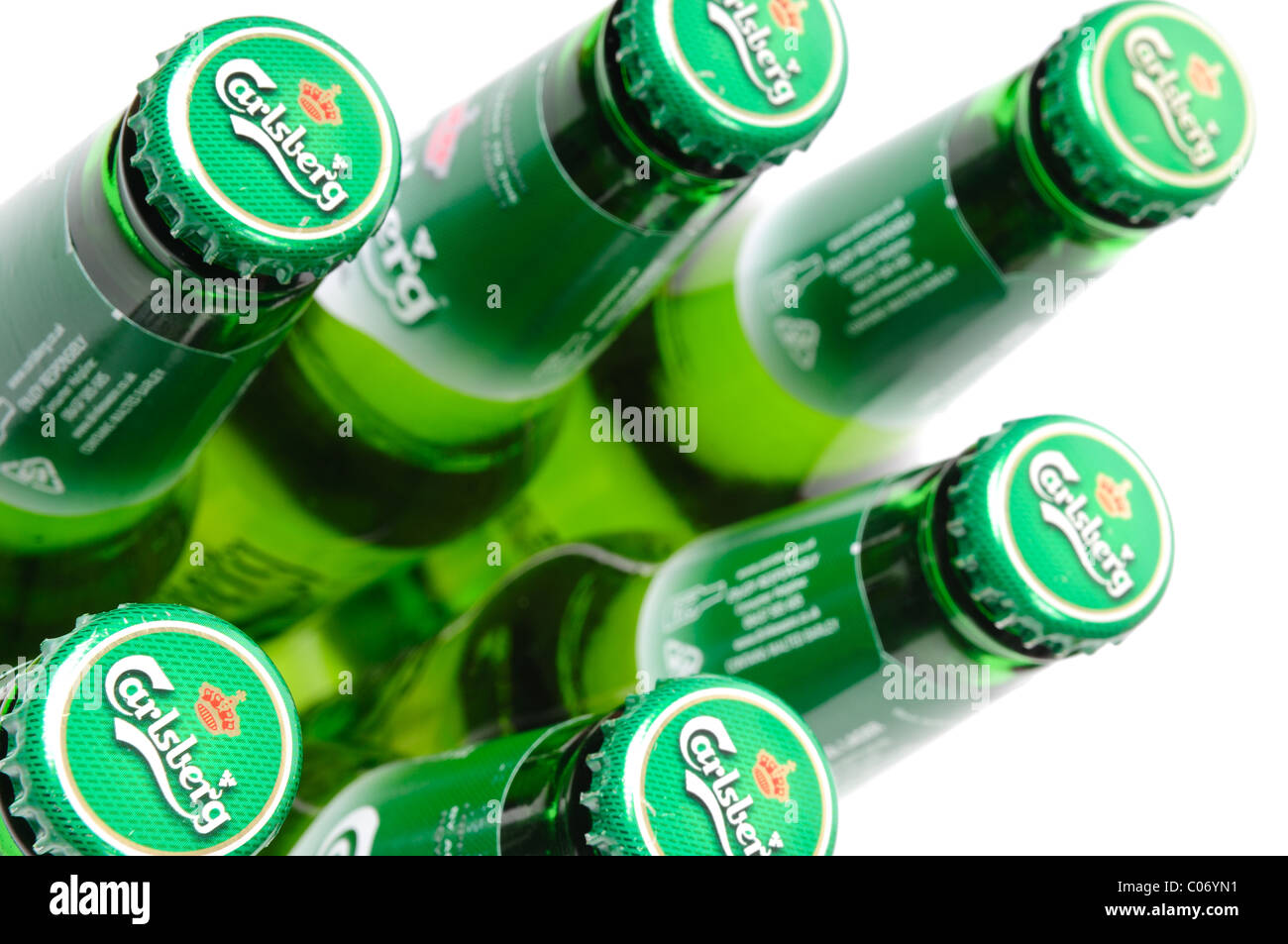 Carlsberg Low Alcohol Beer 6 pack Stock Photo - Alamy