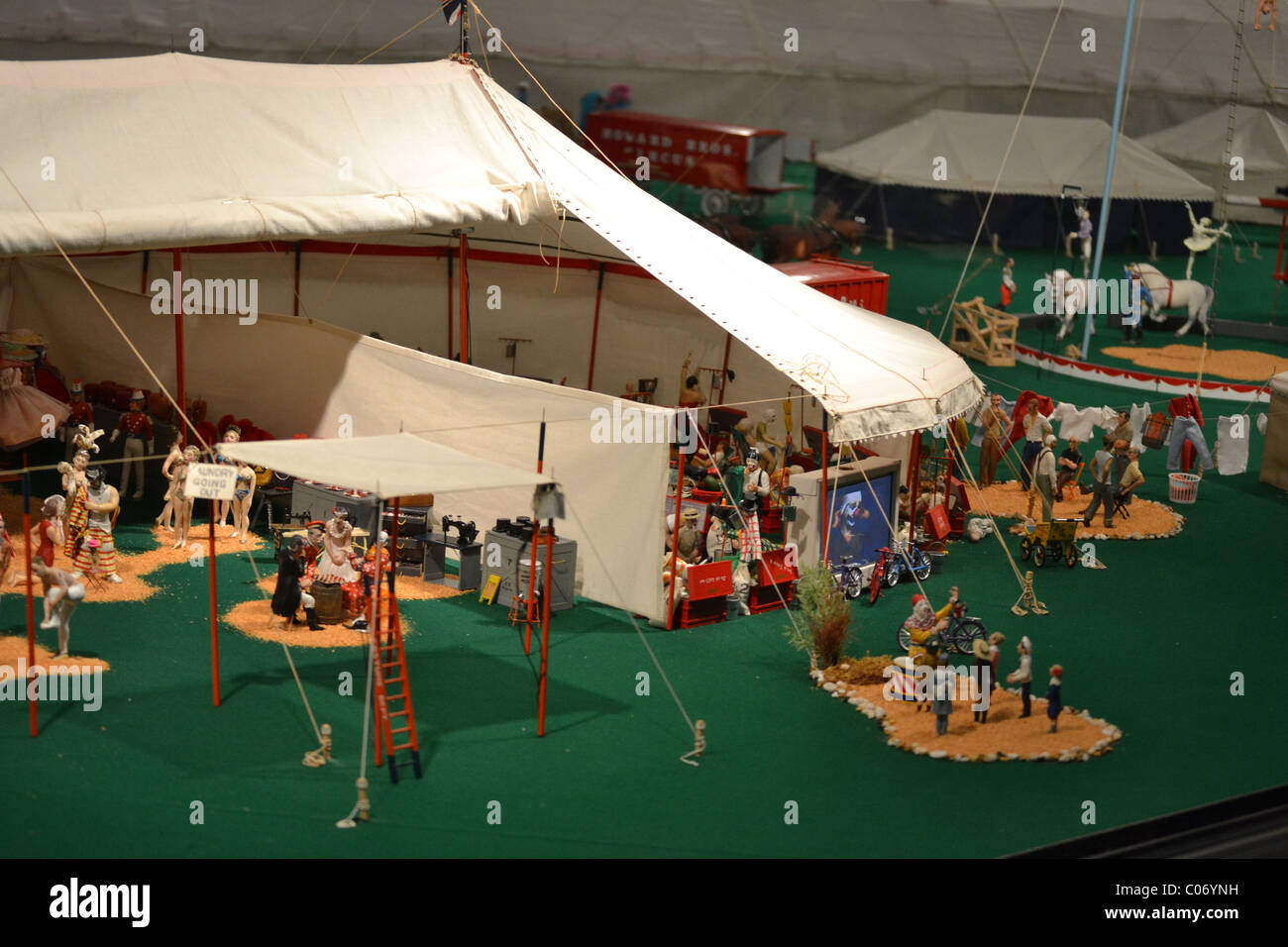 Circus tent model hi-res stock photography and images - Alamy