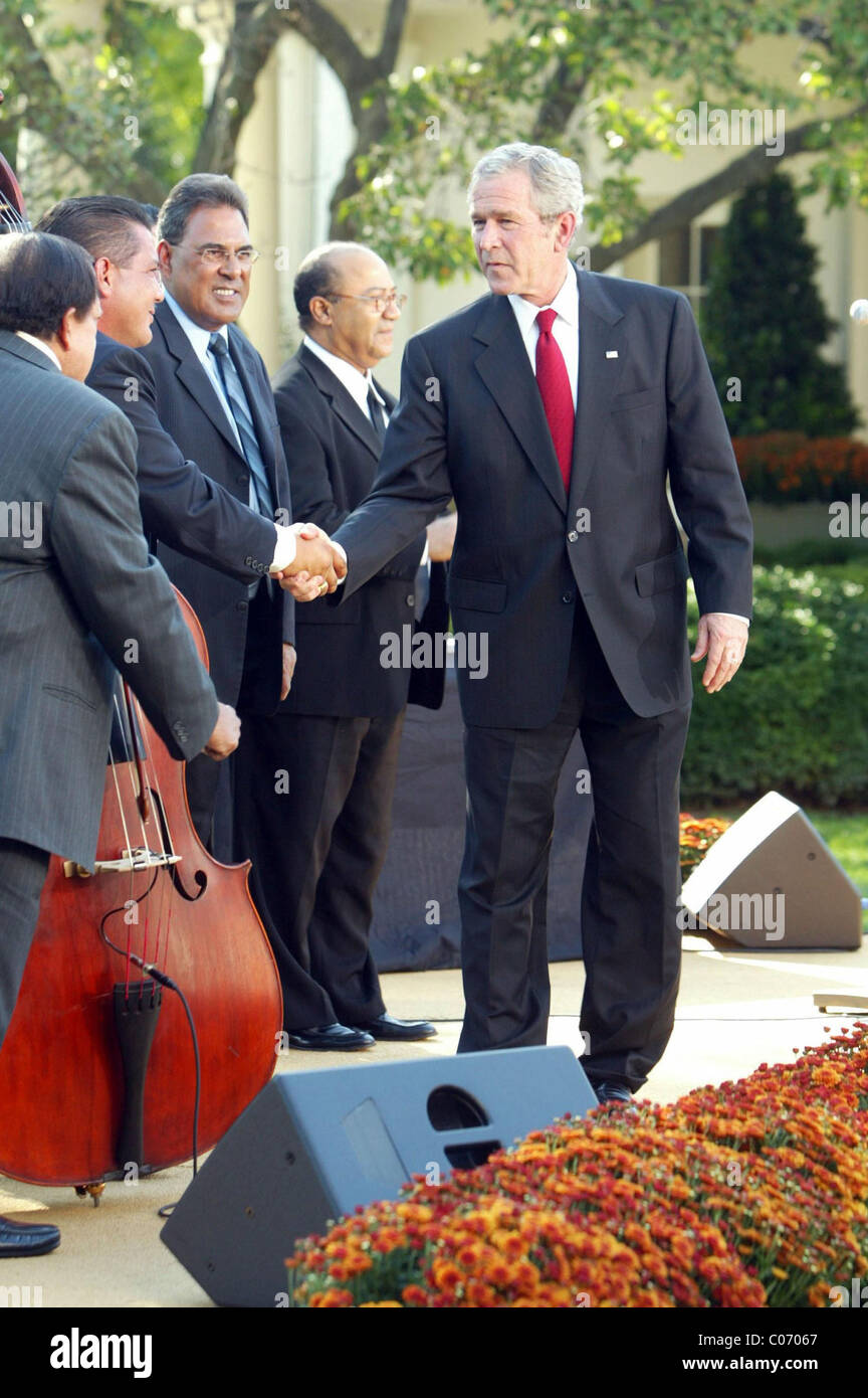 President George W. Bush Hispanic Heritage Month Celebration held at ...