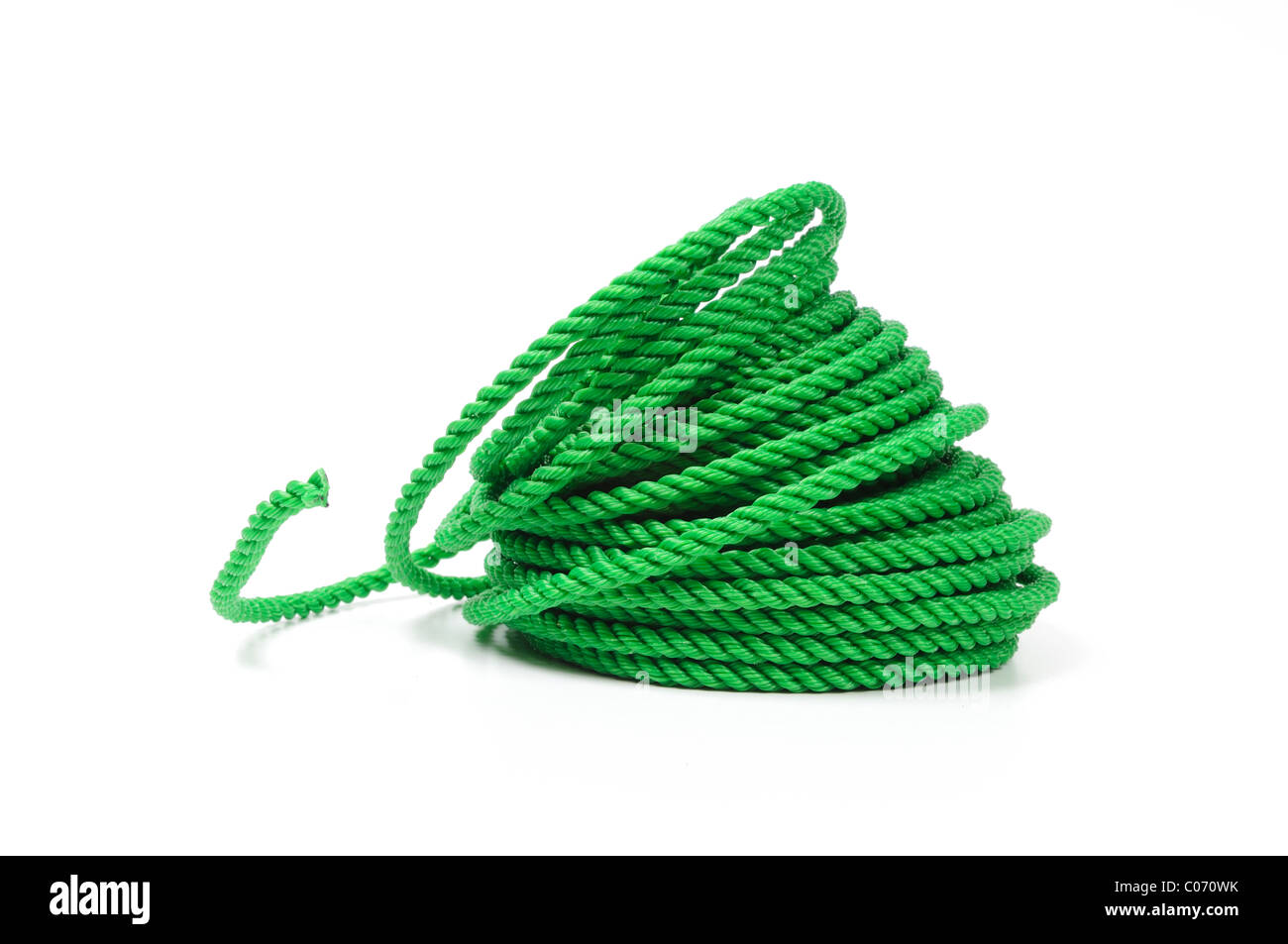 Rope Coil Green High Resolution Stock Photography and Images - Alamy