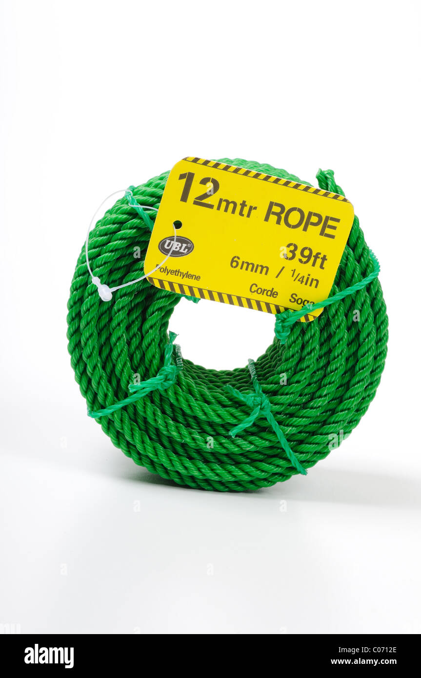 Rope Coil Green High Resolution Stock Photography and Images - Alamy