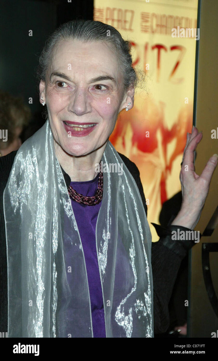 Marian Seldes Opening night for the Broadway revival of 'The Ritz' held ...
