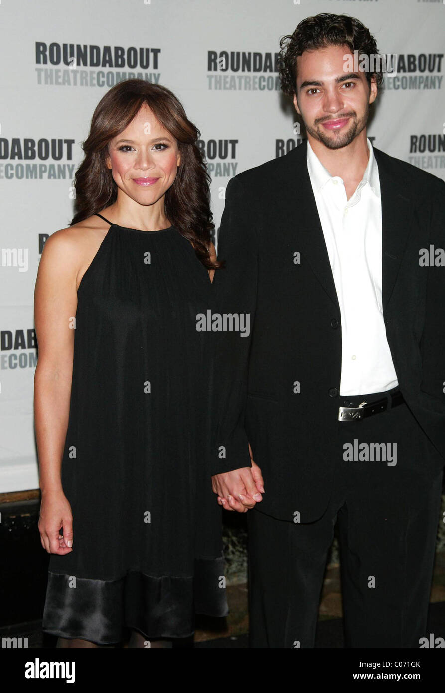 Rosie Perez and Ramon Rodriguez Opening night post performance ...