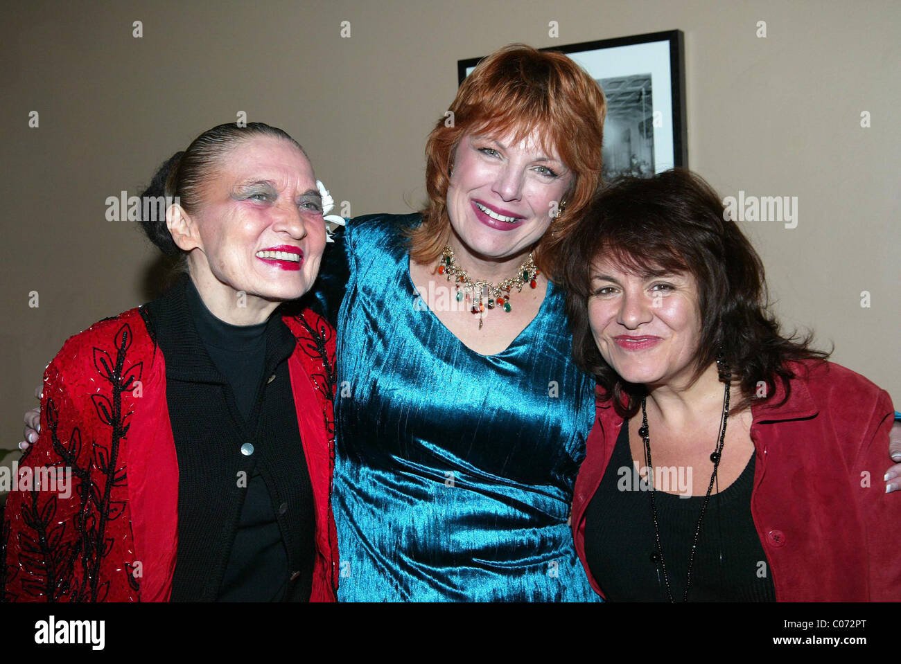 Julie Wilson,Devlin, Lina Koutrakos Attends the one woman concert ...
