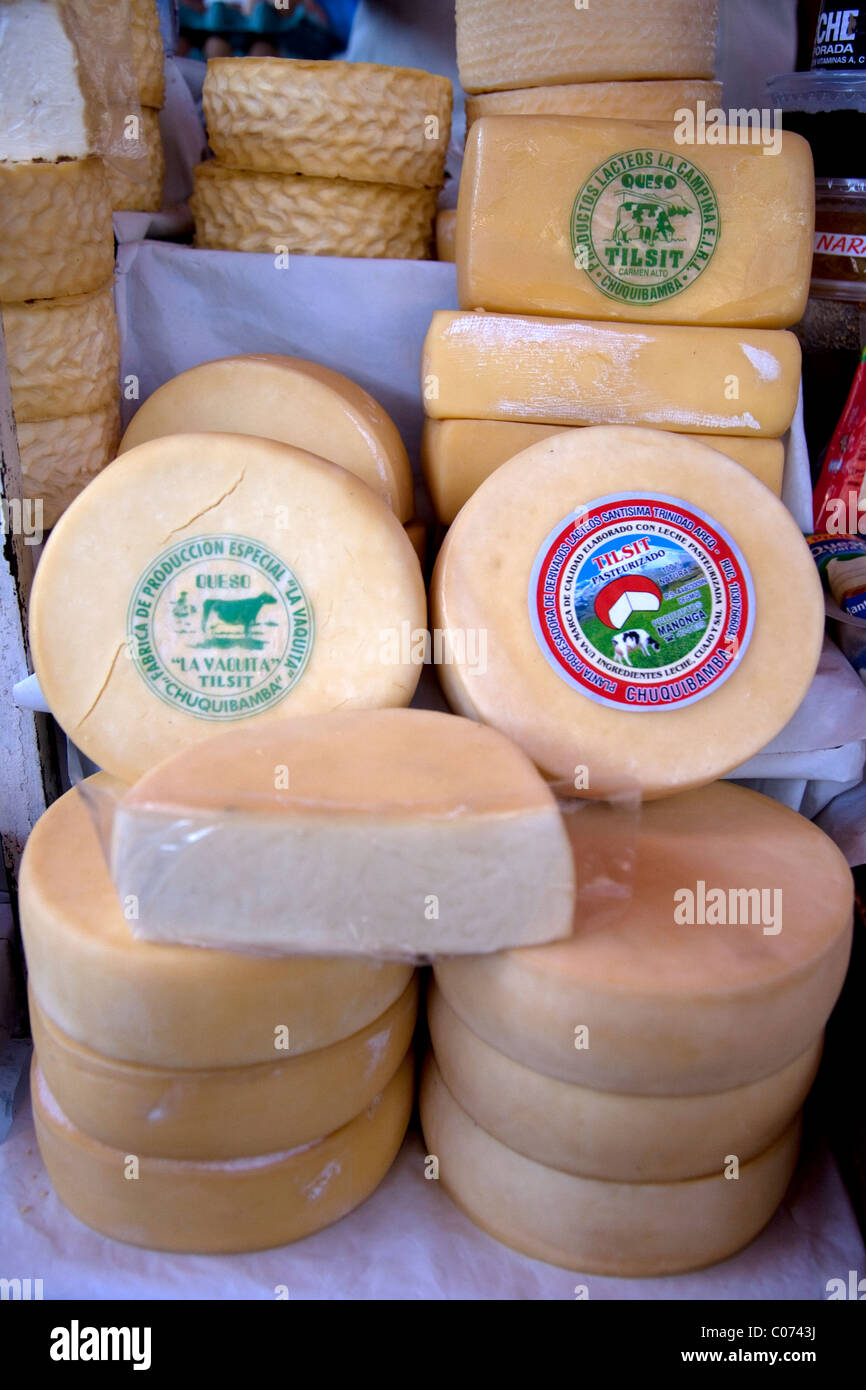 Cheeses from the town of Chuquibamba in the Condesuyos province, as ...